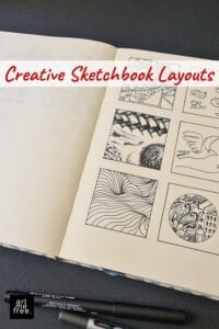9 Sketchbook Page Layout Ideas for Creative Journaling - artmefree.