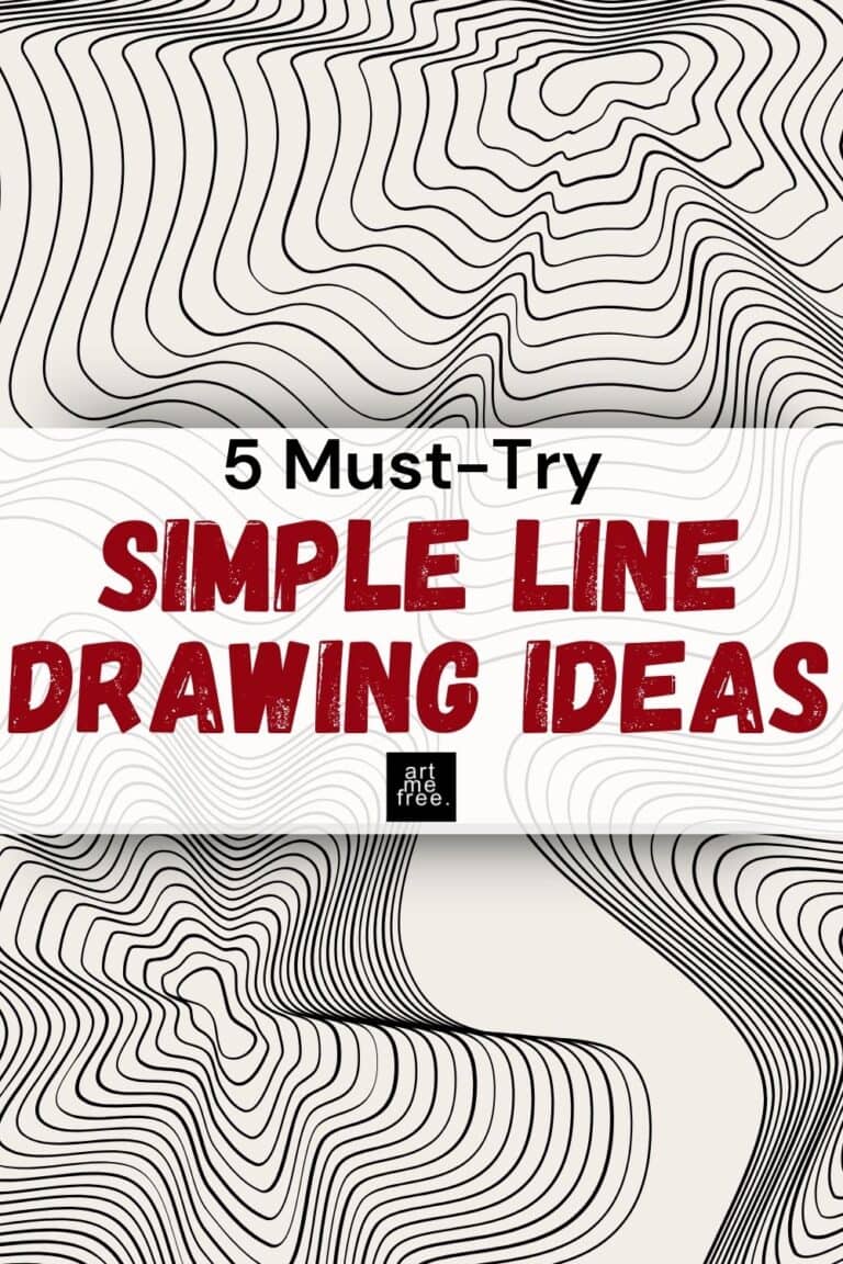 5 Simple Line Drawings Anyone Can Start Today - artmefree.