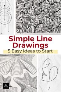 5 Simple Line Drawings Anyone Can Start Today - artmefree.