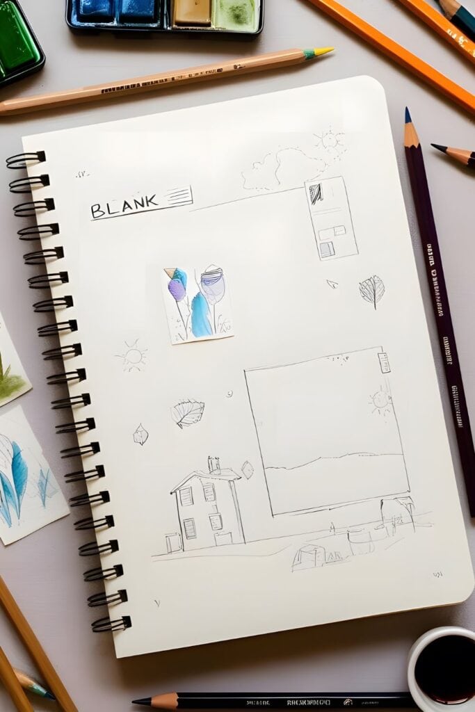 9 Sketchbook Page Layout Ideas for Creative Journaling - artmefree.