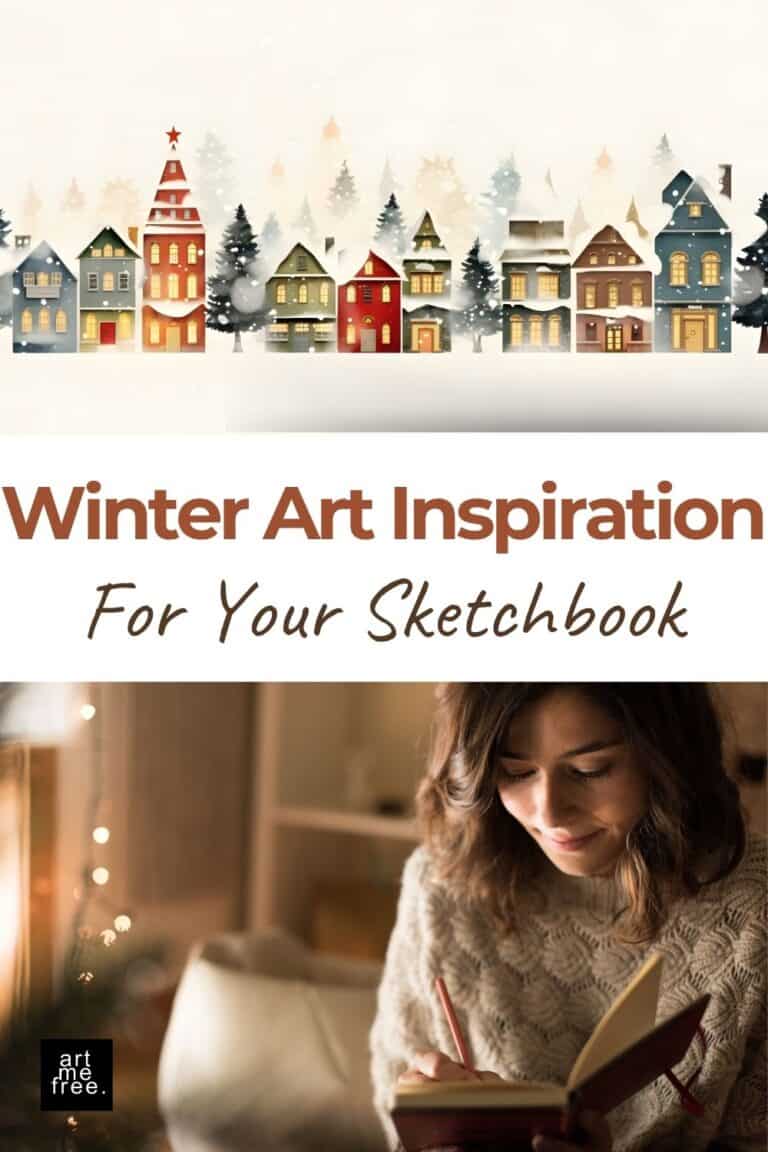 11 Winter Art Projects for Cozy and Creative Sketchbook Sessions ...