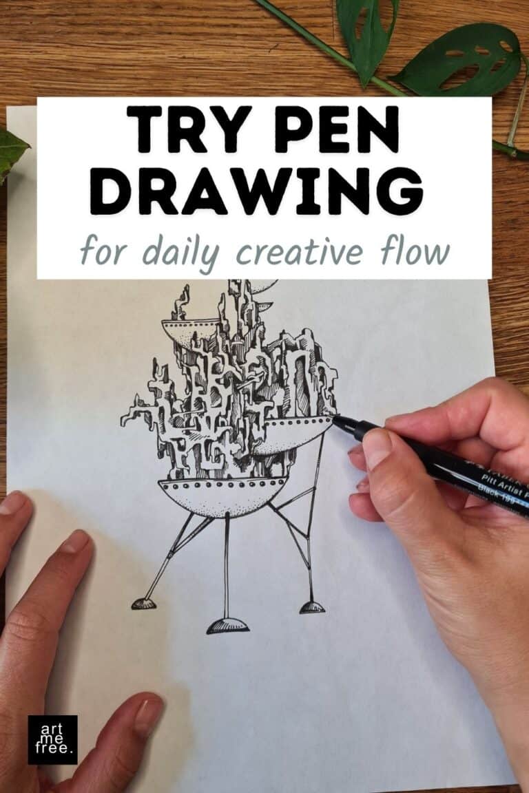 Why Pen Drawing Is the Most Relaxing Art Practice You Need Right Now ...
